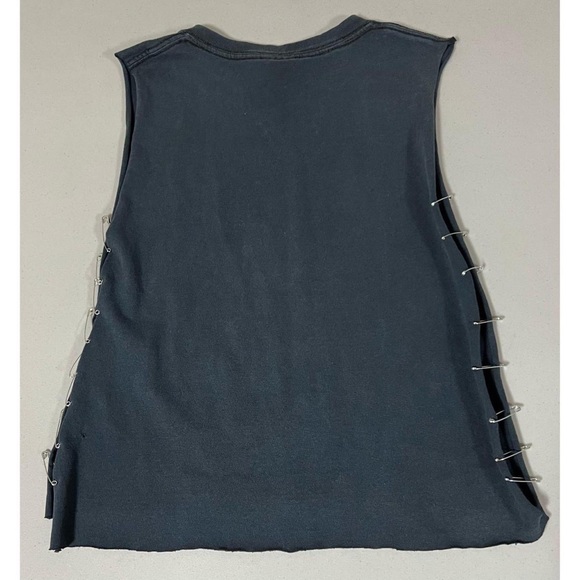Tops | Charles Bronson Safety Pin Pins Punk Cutoff Muscle Tee Tank Band ...